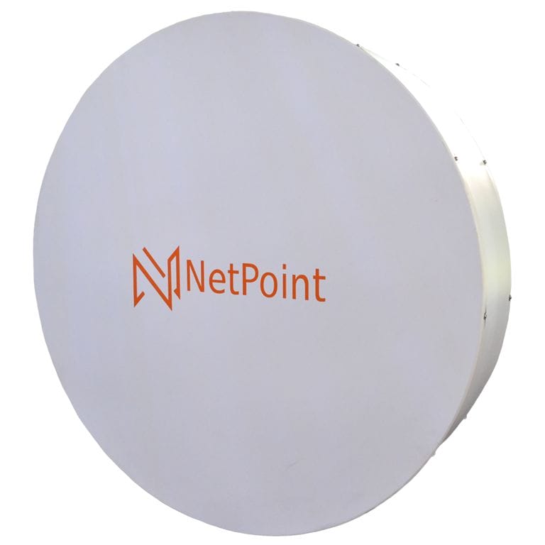 NetPoint 3FT 34dBi 4.9 - 6.4GHz High Performance Antenna - MakroWisp